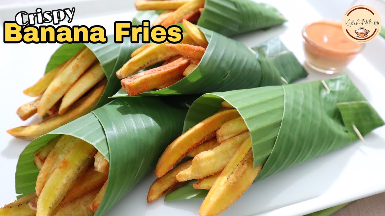 Crispy Banana Fries | KitcheNet Ph - YouTube
