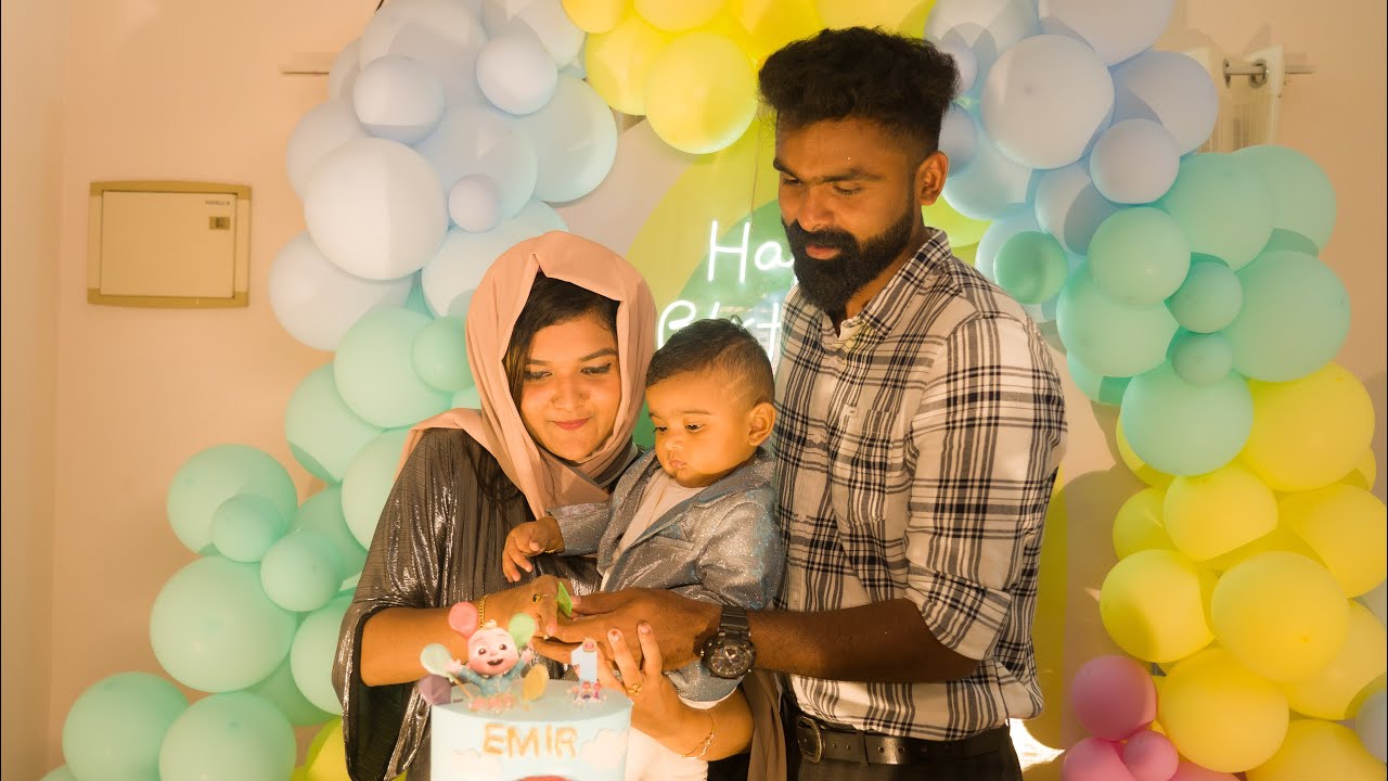 Introducing Our Baby Boy || Emir Ezdan|| First birthday ||😻 - YouTube