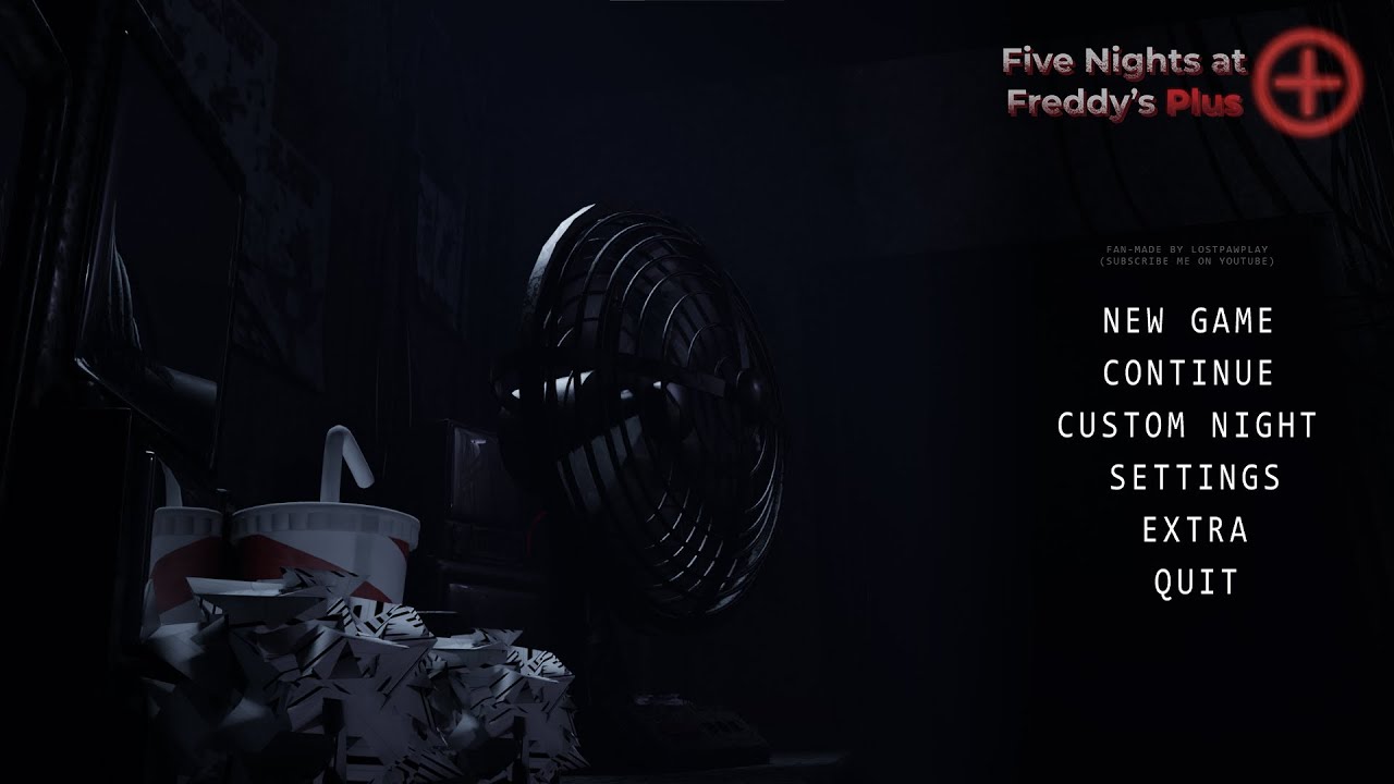 FNAF Plus Fanmade Gameplay - YouTube