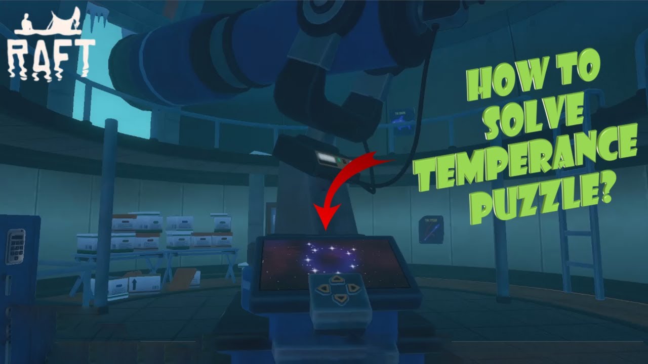 How to solve the Temperance Puzzle in RAFT | RAFT Gameplay - YouTube