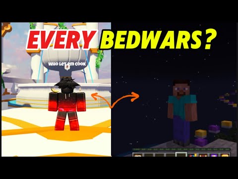 Playing EVERY BEDWARS GAME (Minecraft Bedwars) - YouTube