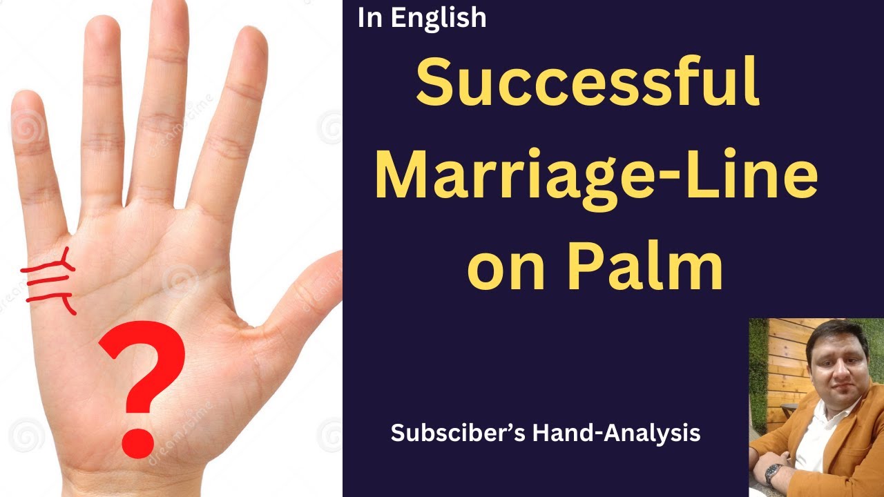 How to Check Successful Marriage-Line or married-Life in Hand in ...