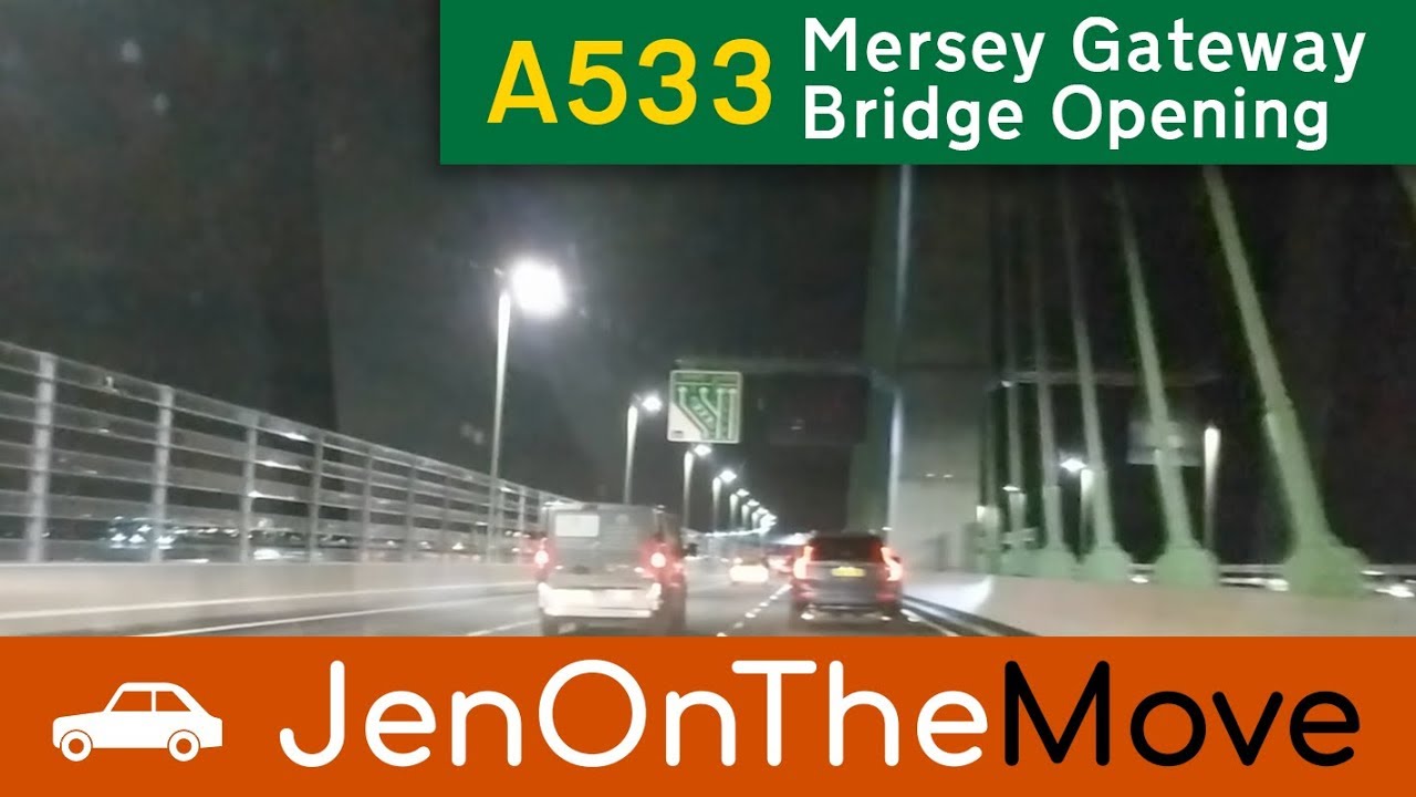 A533 Silver Jubilee Bridge, Runcorn - Widnes - YouTube