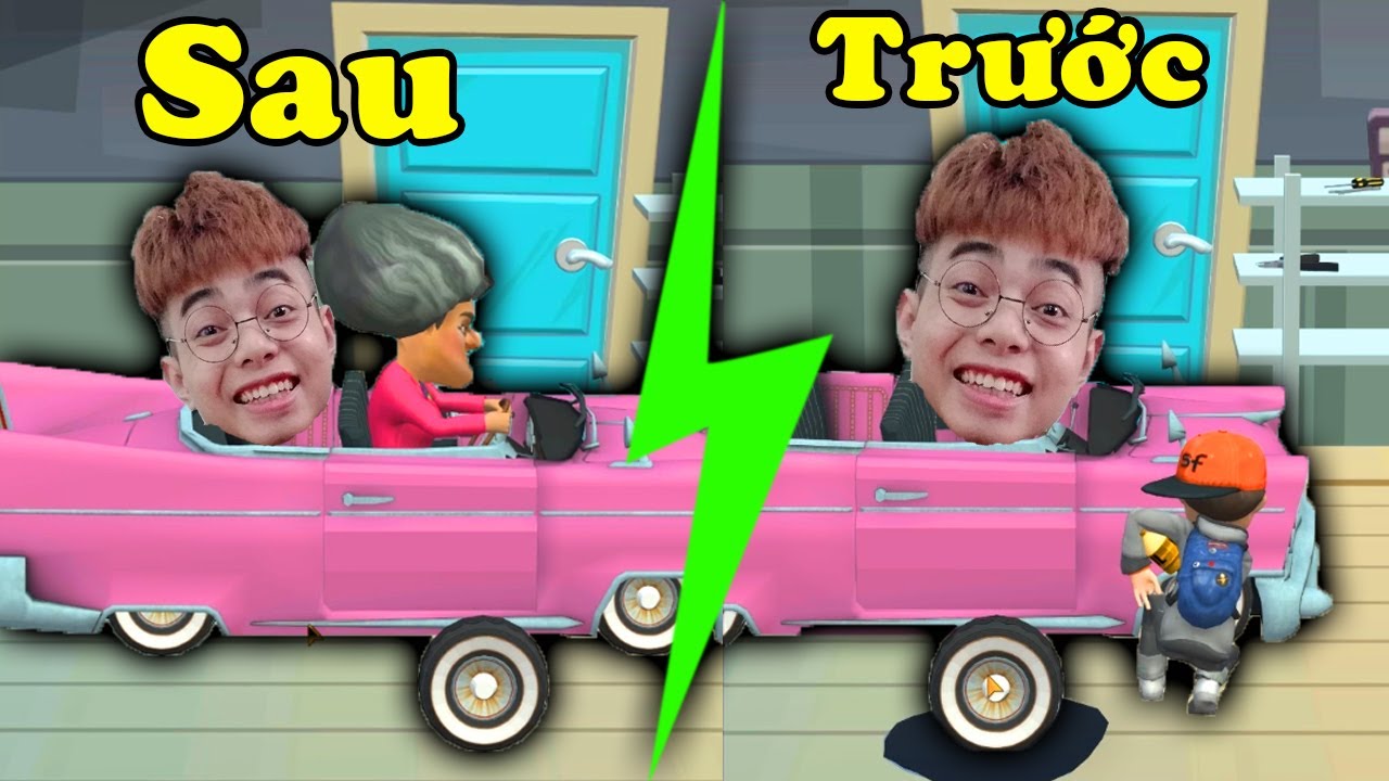 ThắnG Tê Tê Troll Xì Hơi Lốp Xe Ô tô của Cô Giáo | Prankster 3D - YouTube