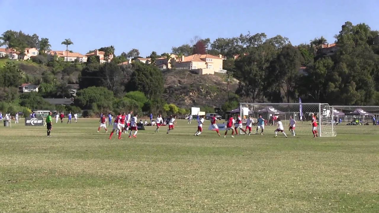 MUSTANG SC BARCELONA vs ROGUE VALLEY TIMBERS 97B ADRENALINE BU17 GOLD ...