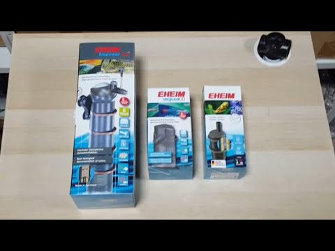 Eheim AQUA 60/BIOPOWER240/Префильтр/Электро сифон/EXPERIENCE 350 - YouTube