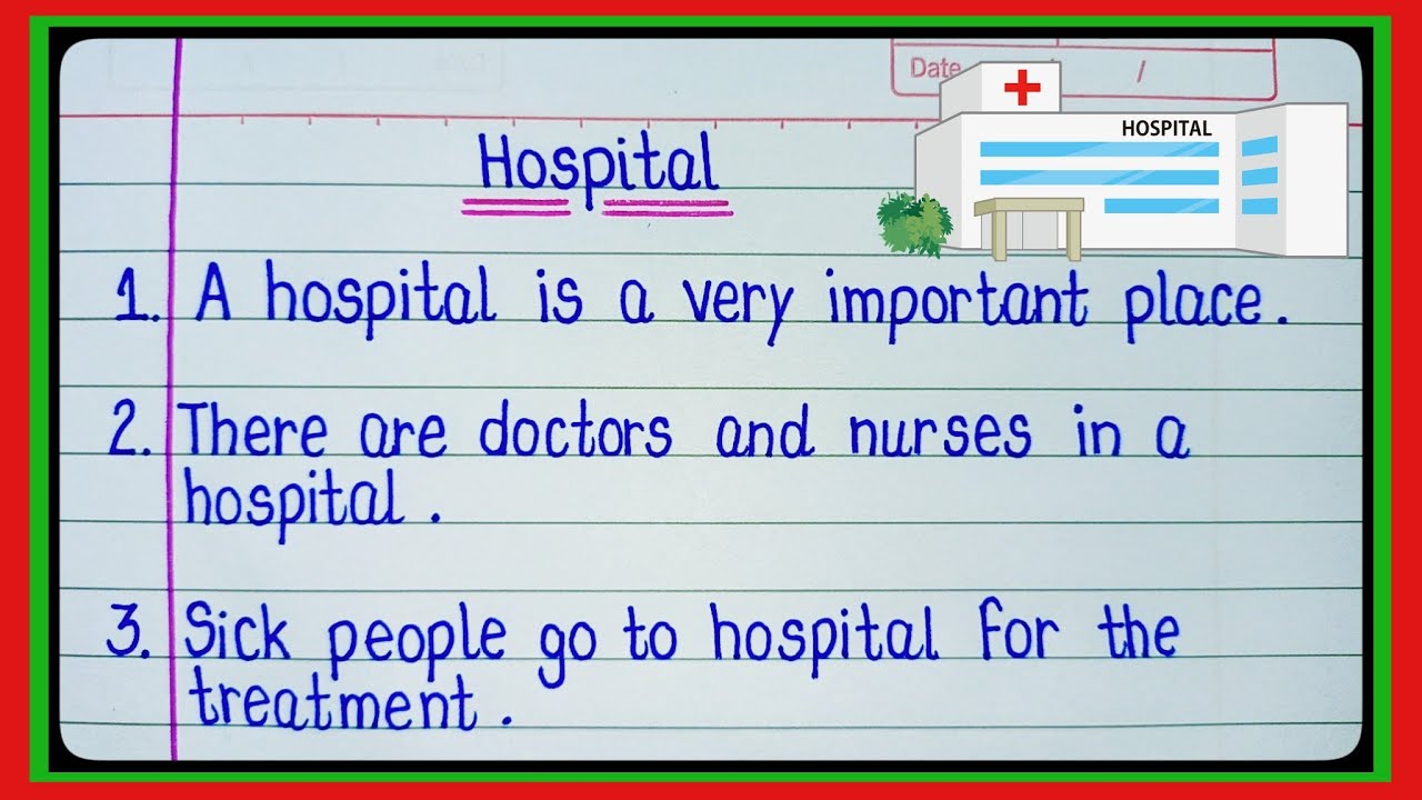 10 Lines On Hospital l Essay On Hospital l 10 Lines Essay On Hospital l ...