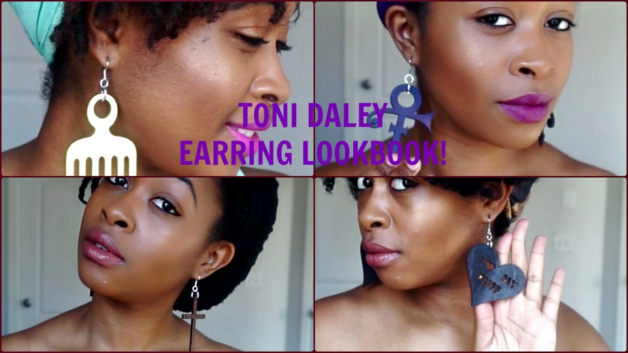 TONI DALEY EARRING LOOKBOOK | 2017 - YouTube