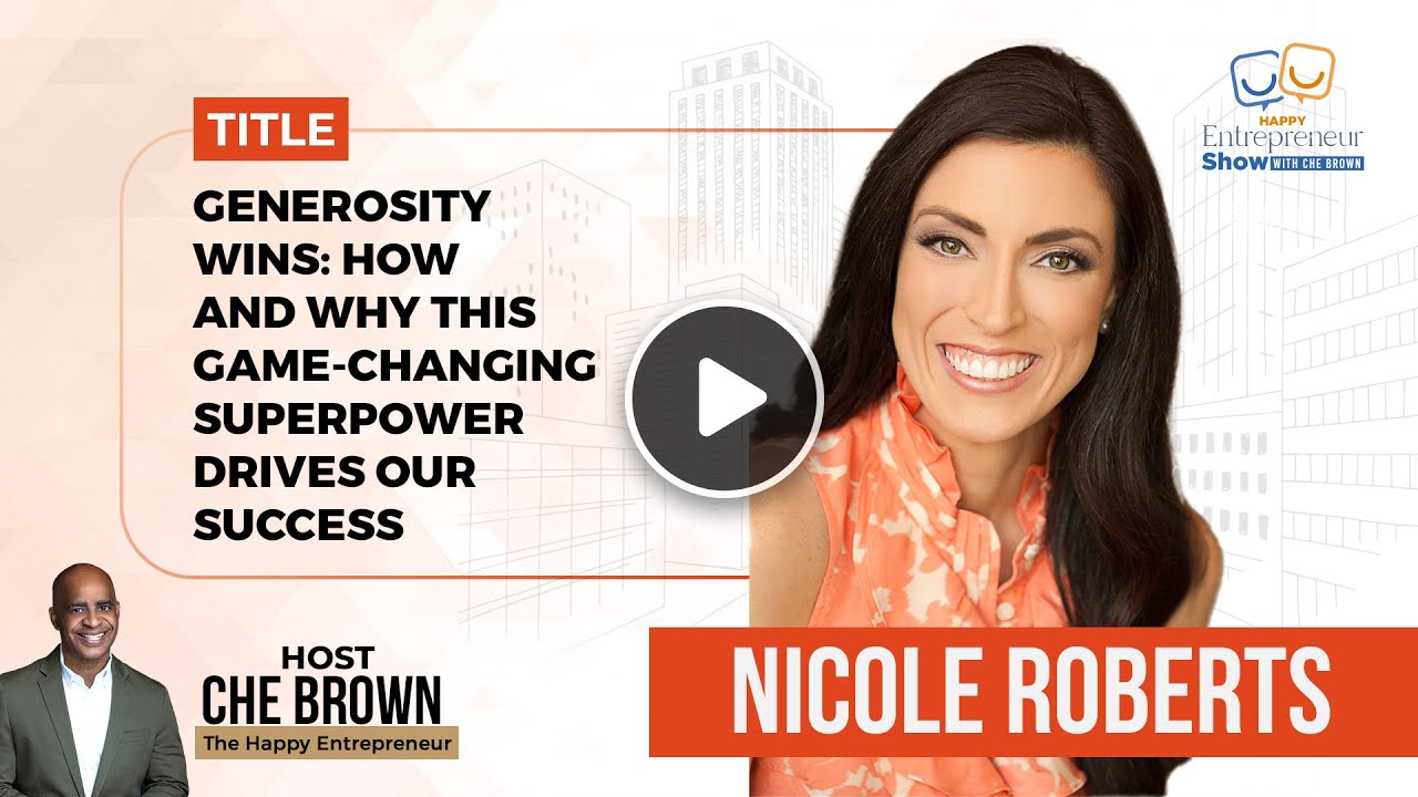 Nicole Roberts | Generosity Wins: How and Why this Game-Changing Superpower Drives Our Success ...
