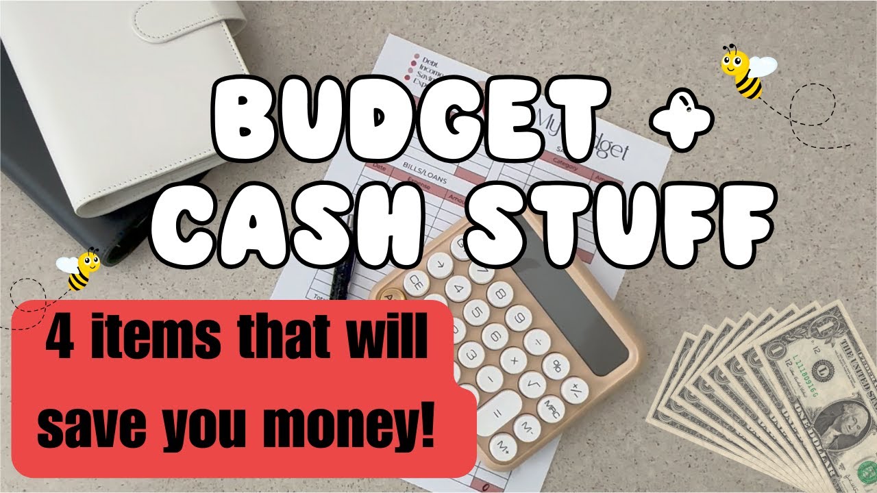 ⭐️Cash Stuffing || 4 Items That Will Save You Money | Budgeting For ...