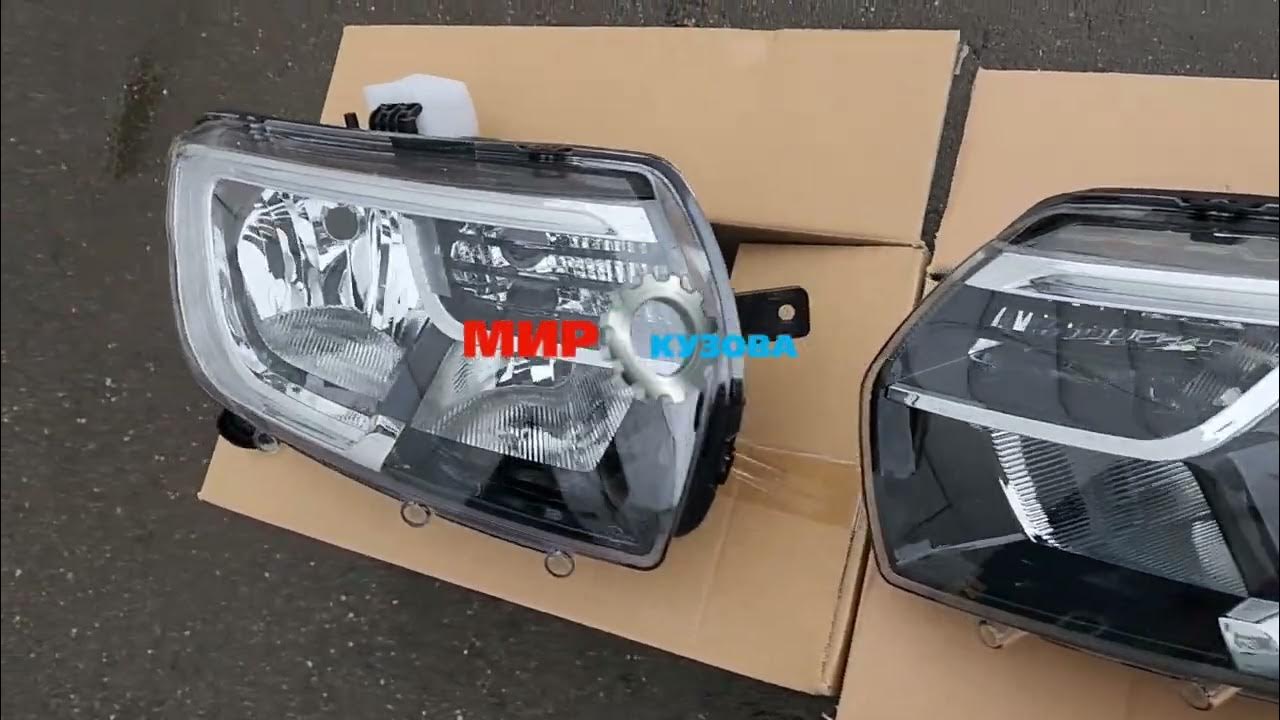 Renault Logan 2 Sandero фара передняя оптика Рено Логан Сандеро ...