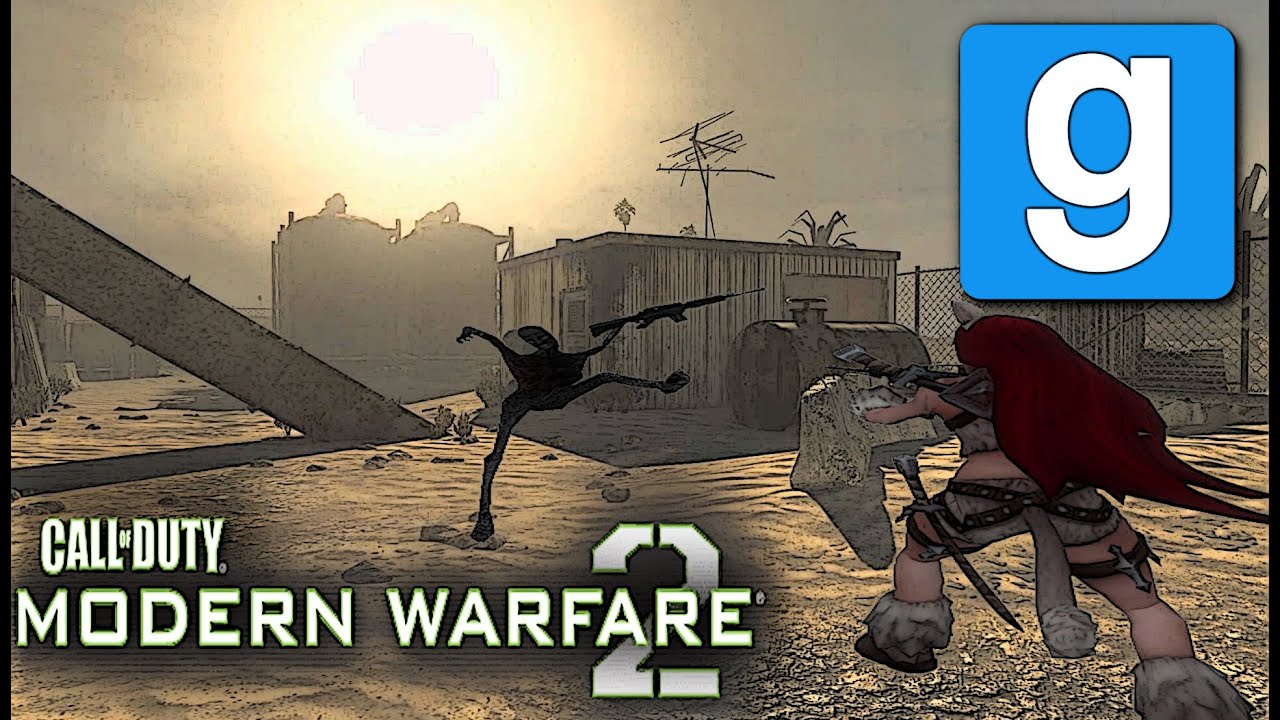 Garry's Mod: Modern Warfare 2 Weapon Pack w/ NecrosVideos - YouTube