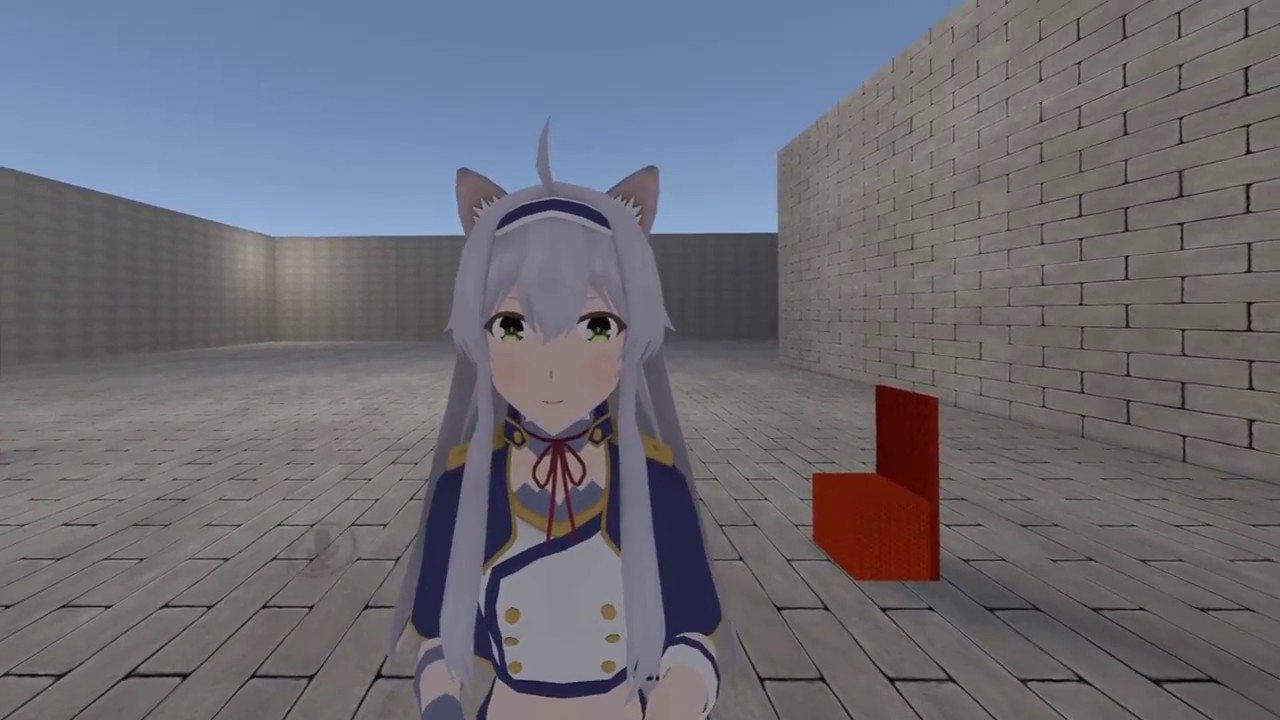 Sistine Fibel aka Shironeko VRChat custom avatar demo - YouTube