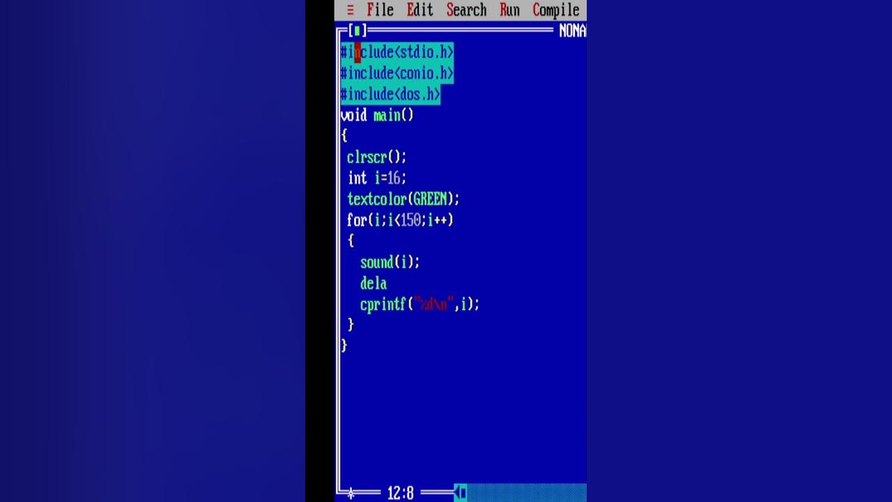 How To Create Number In Style By Using C Language 🤔🤔 Computerscience Viral Trendingshorts