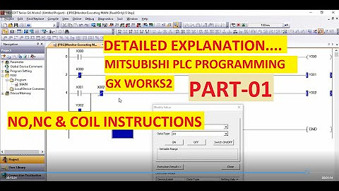 Mitsubishi GX Works2 Programming Tutorials - YouTube