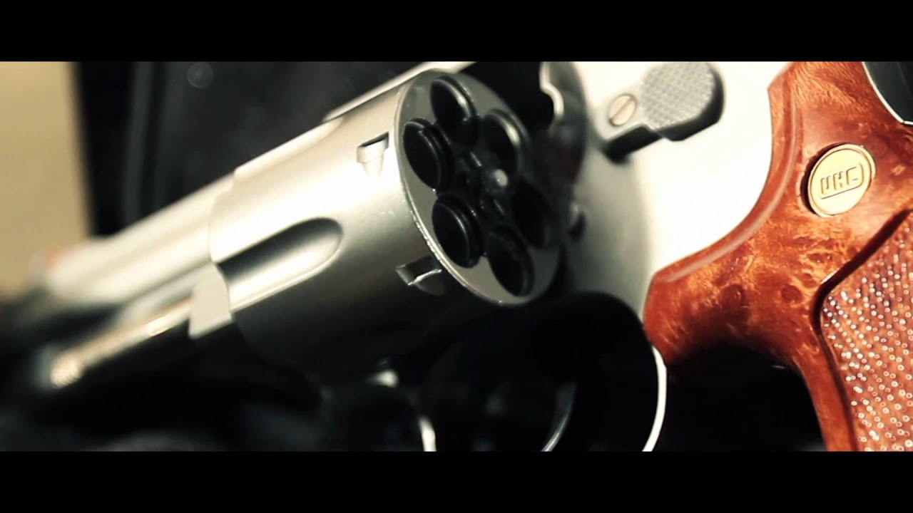 Shorty USA - UHC Model 134 4" Gas Airsoft Revolver - YouTube