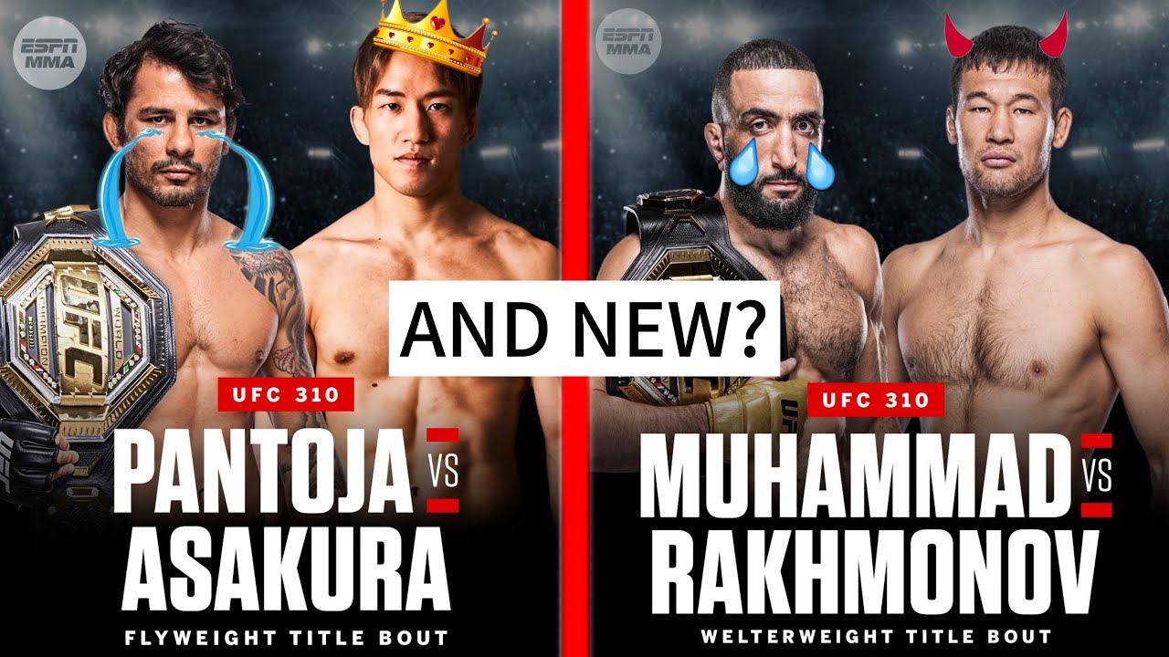 NEW CHAMPS AT UFC 310? | UFC 310 CARD REACTION - YouTube
