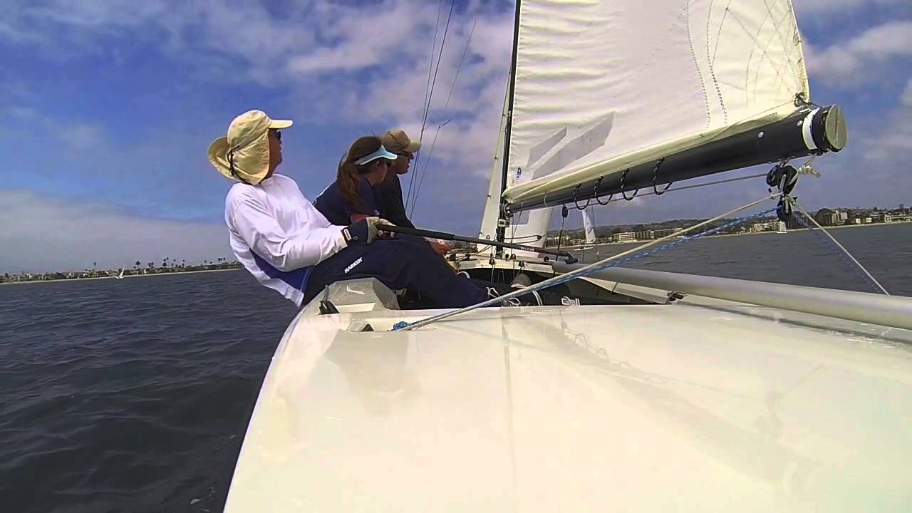Lightning Sailing Races: Boxy Lady - YouTube