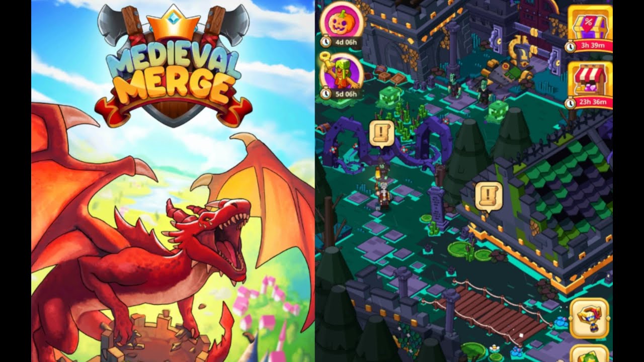Medieval Merge | Level 22 🥸😎 Part 65 #merge - YouTube