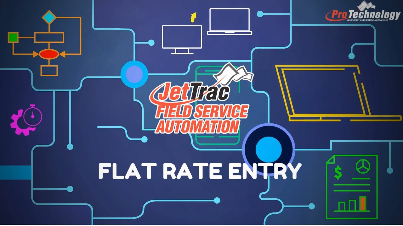 Flat Rate Entry : JetTrac Field Service Automation Series 2 of 4 ...
