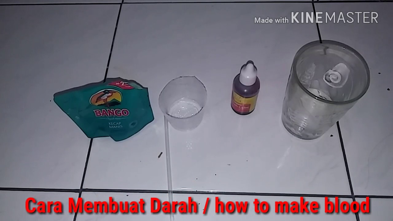 Cara Membuat Darah darahan Simple / How to make a Blood - YouTube
