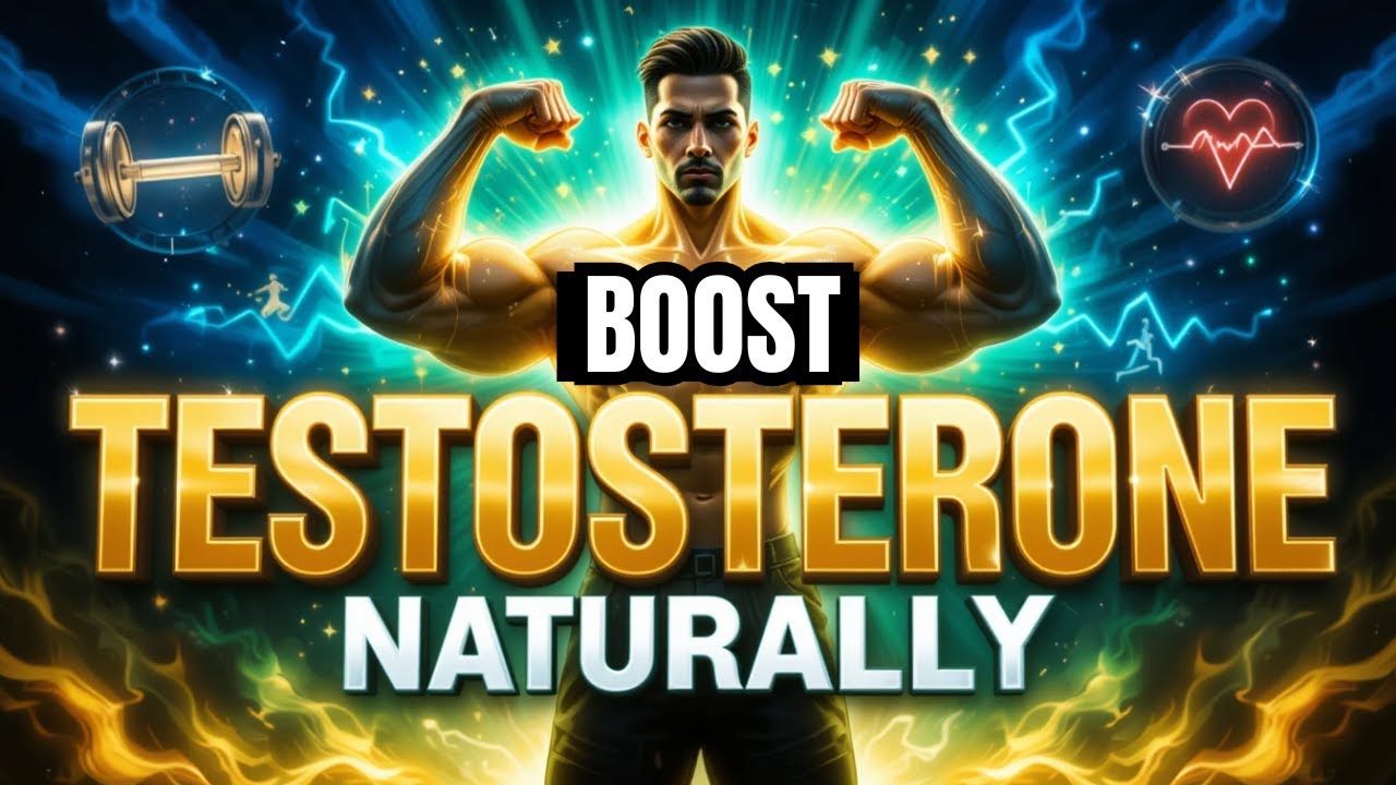 Natural Ways to Boost Testosterone Exercise and Fitness Tips - YouTube