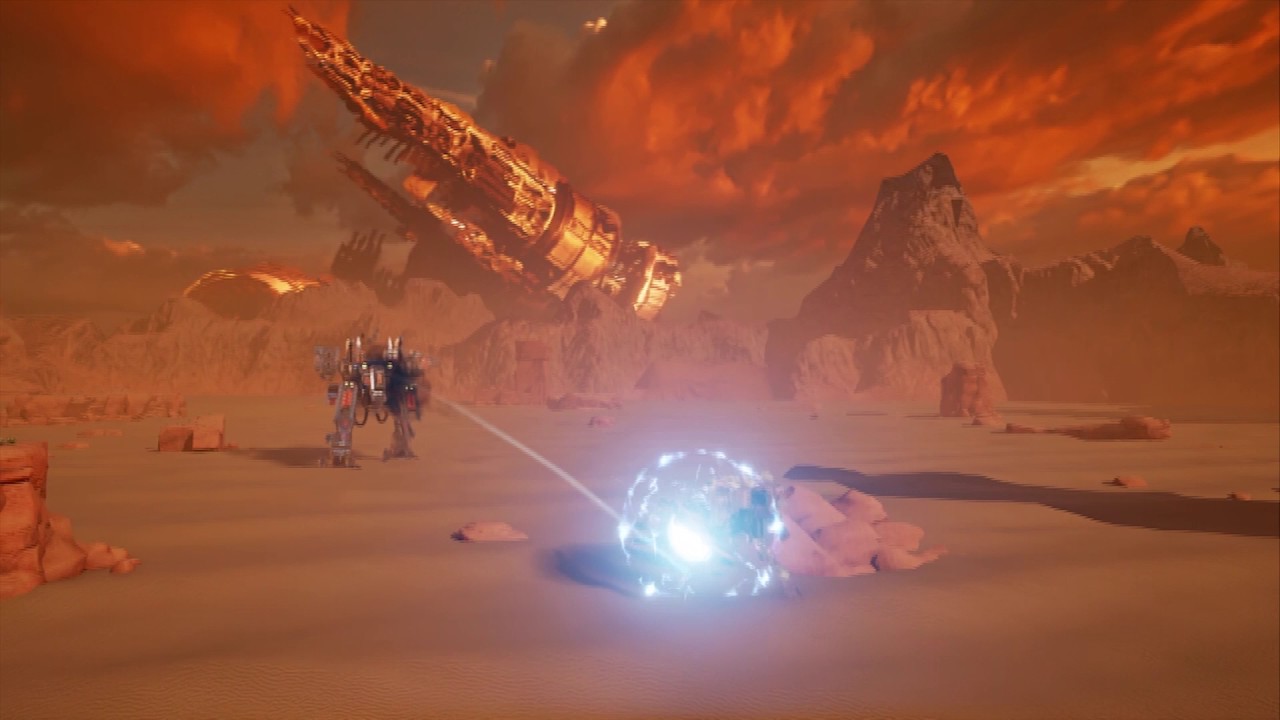 VR wasteland-style mech arena game：Code51 - YouTube