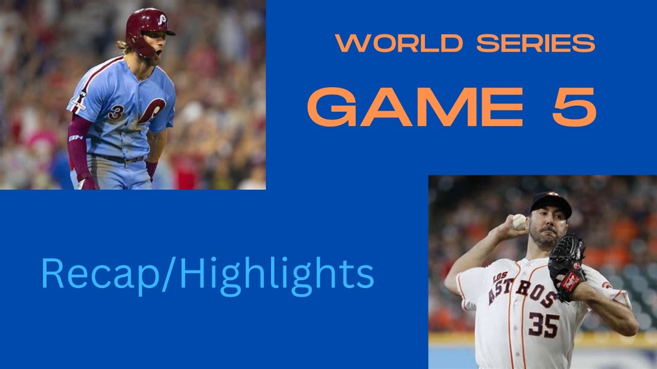 World Series Game 5 - Recap and Highlights - YouTube