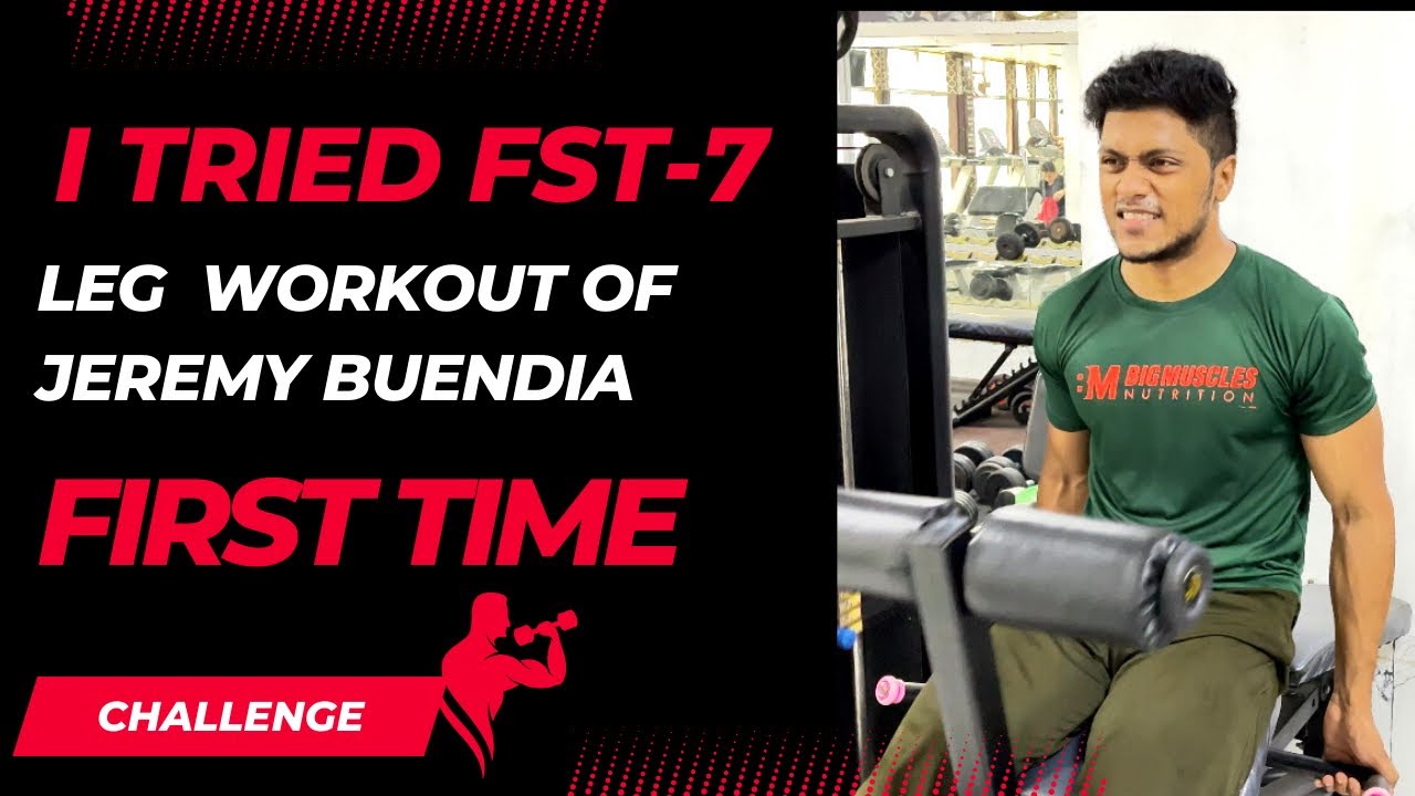 I Tried FST-7 Legs & Quads workout Created By Hany Rambad # ...