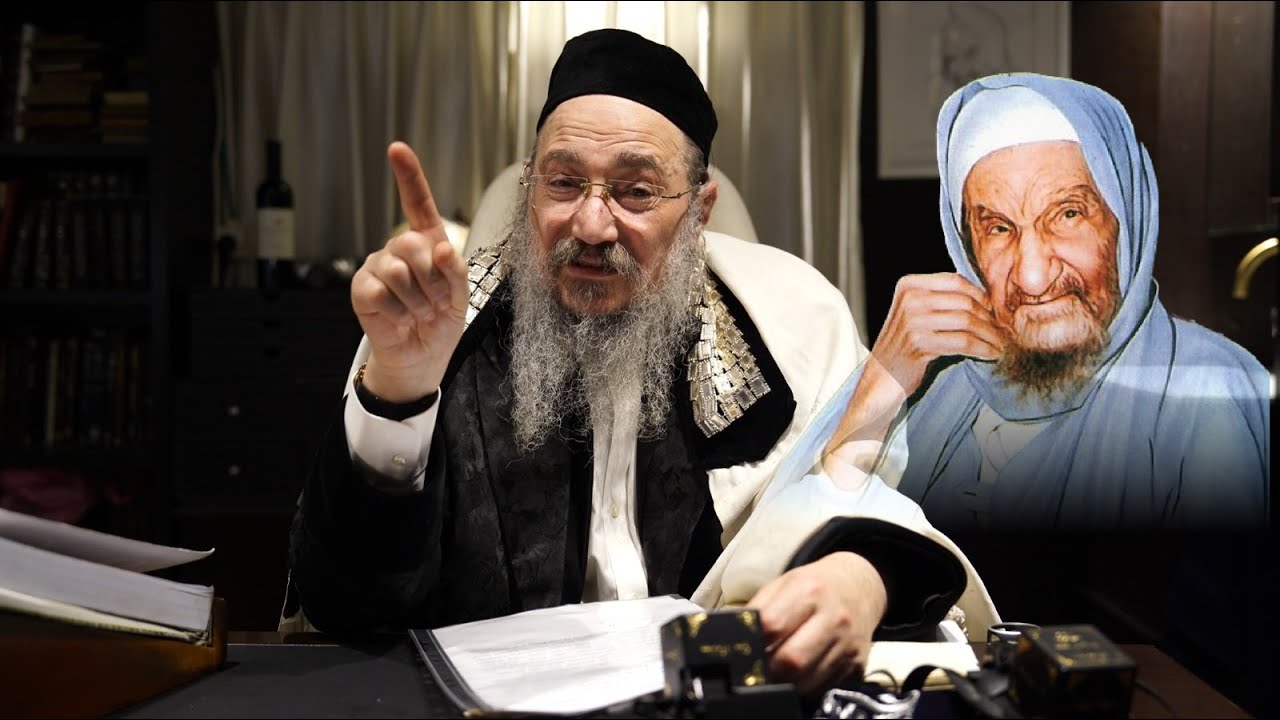 "My grandfather Baba Sali did this!!" - Rav Shlomo Bussu - YouTube
