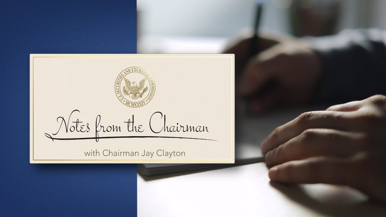 Notes from the Chairman - Introduction - YouTube