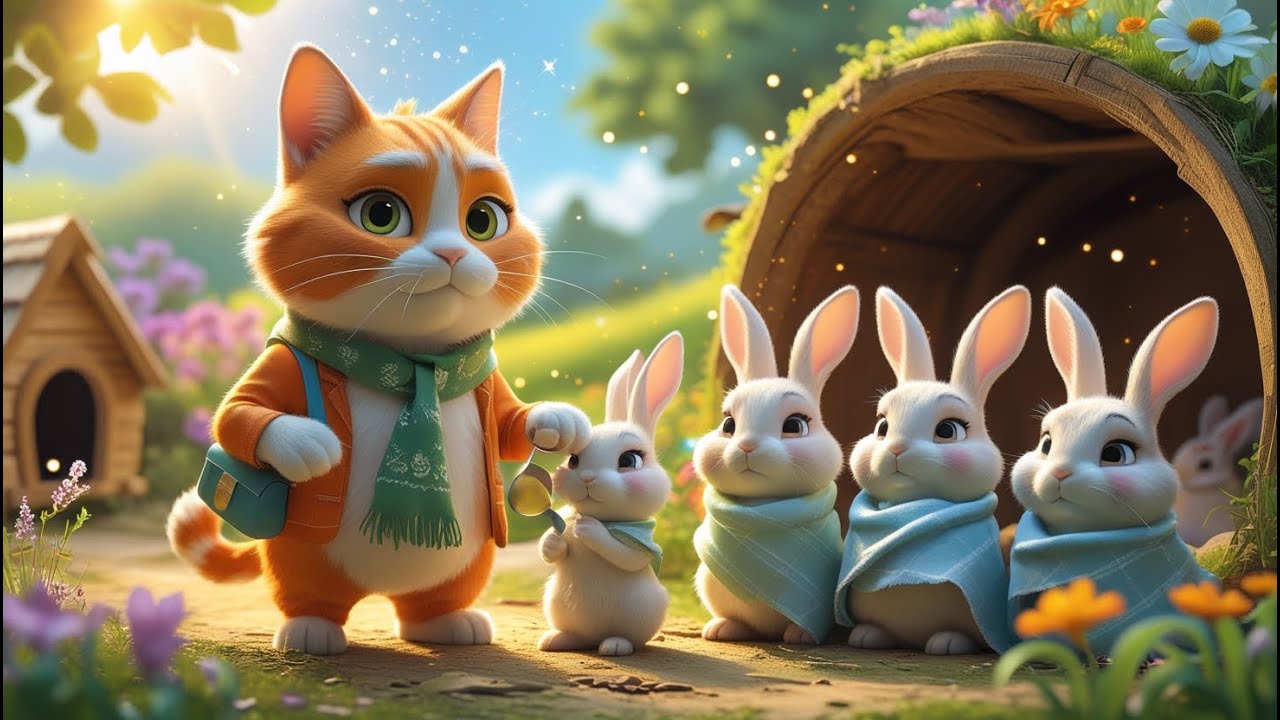 Papa Cat’s Adventure to Rescue His Animal Friends! - YouTube