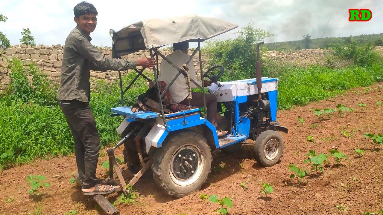 best mini tractor || Sanedo tractor || अब खेत का काम होता है सनेड़ो ...