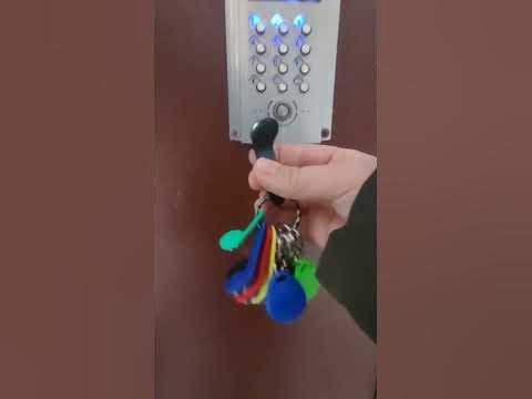 raikmann домофон новый открылся ключом моим г. Москва - YouTube