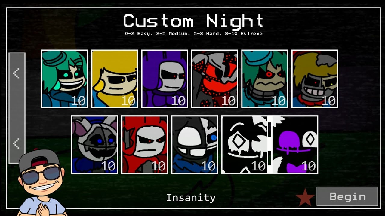 11/10 MODE + FINAL CHALLENGE | FIVE NIGHTS AT ARIAS 2: REMAKE | MODO 11 ...