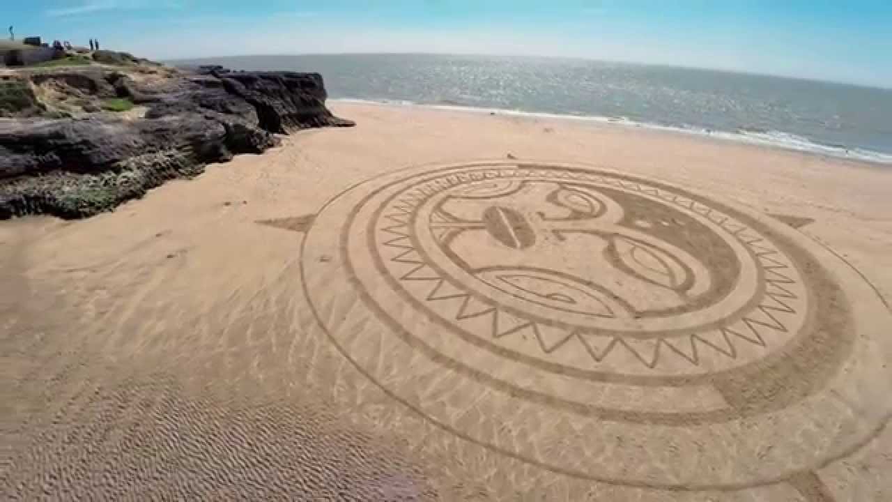 Beach art - Jben #2 - YouTube