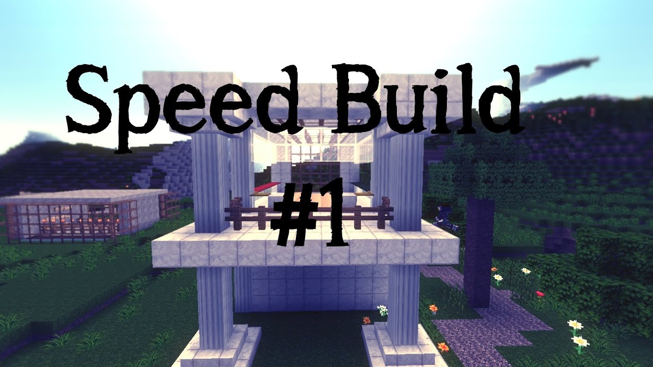 Minecraft Server [Speed Build#1] - YouTube