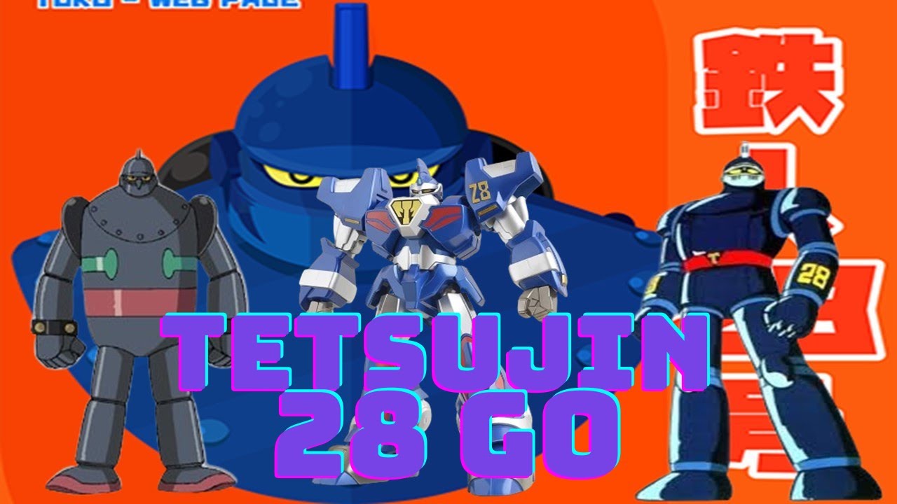 Las diferentes versiones de Iron man 28 (Tetsujin 28 Go) - YouTube
