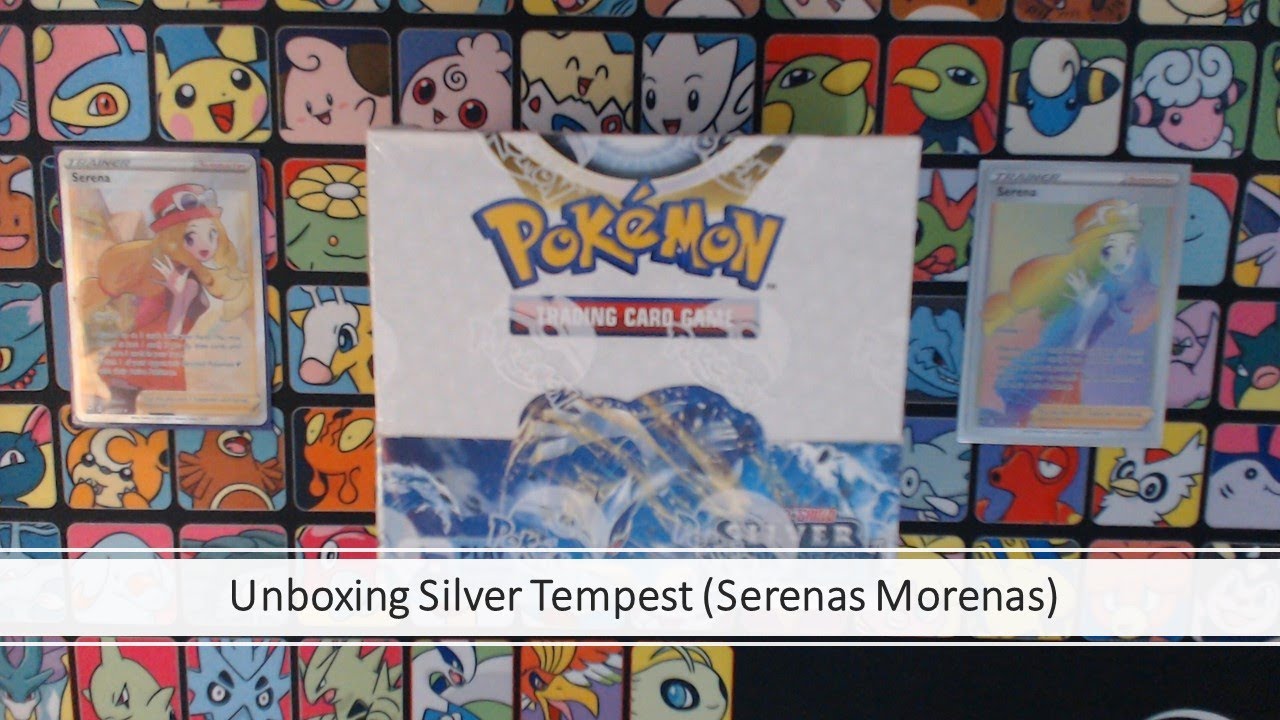 Unboxing Siver Tempest Booster Box - YouTube