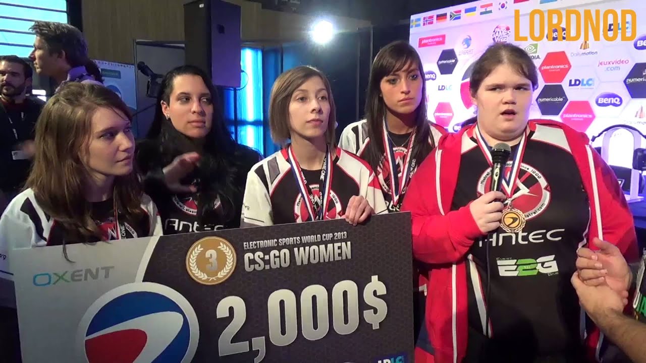 ESWC 2013 - CS:GO Women 3rd Place - 'Team Mistral' Interview - YouTube