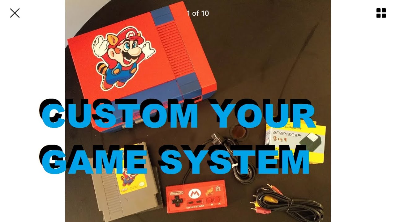 Custom your Nintendo Nes diy - YouTube