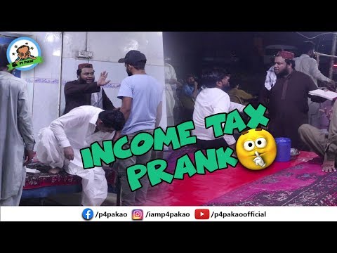 | INCOME TAX PRANK | By Nadir Ali In | P4 Pakao | 2019