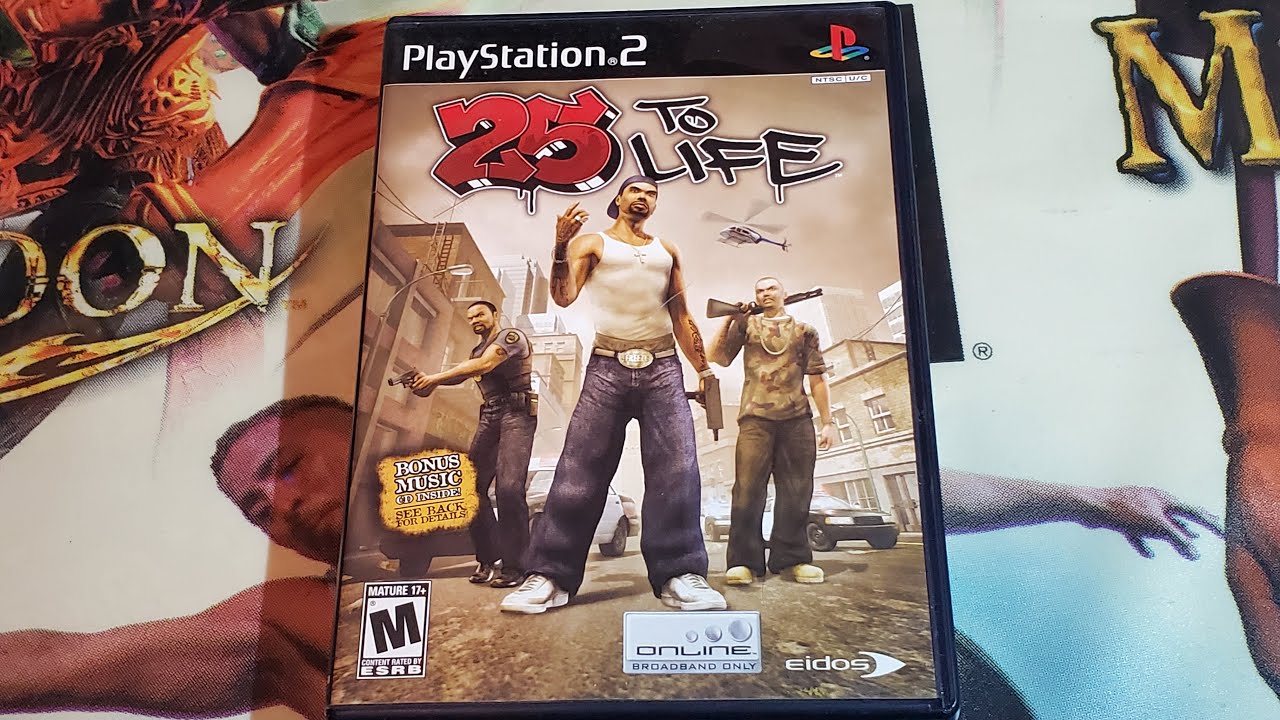 25 To Life Bonus Music CD Variant on PlayStation 2 - YouTube