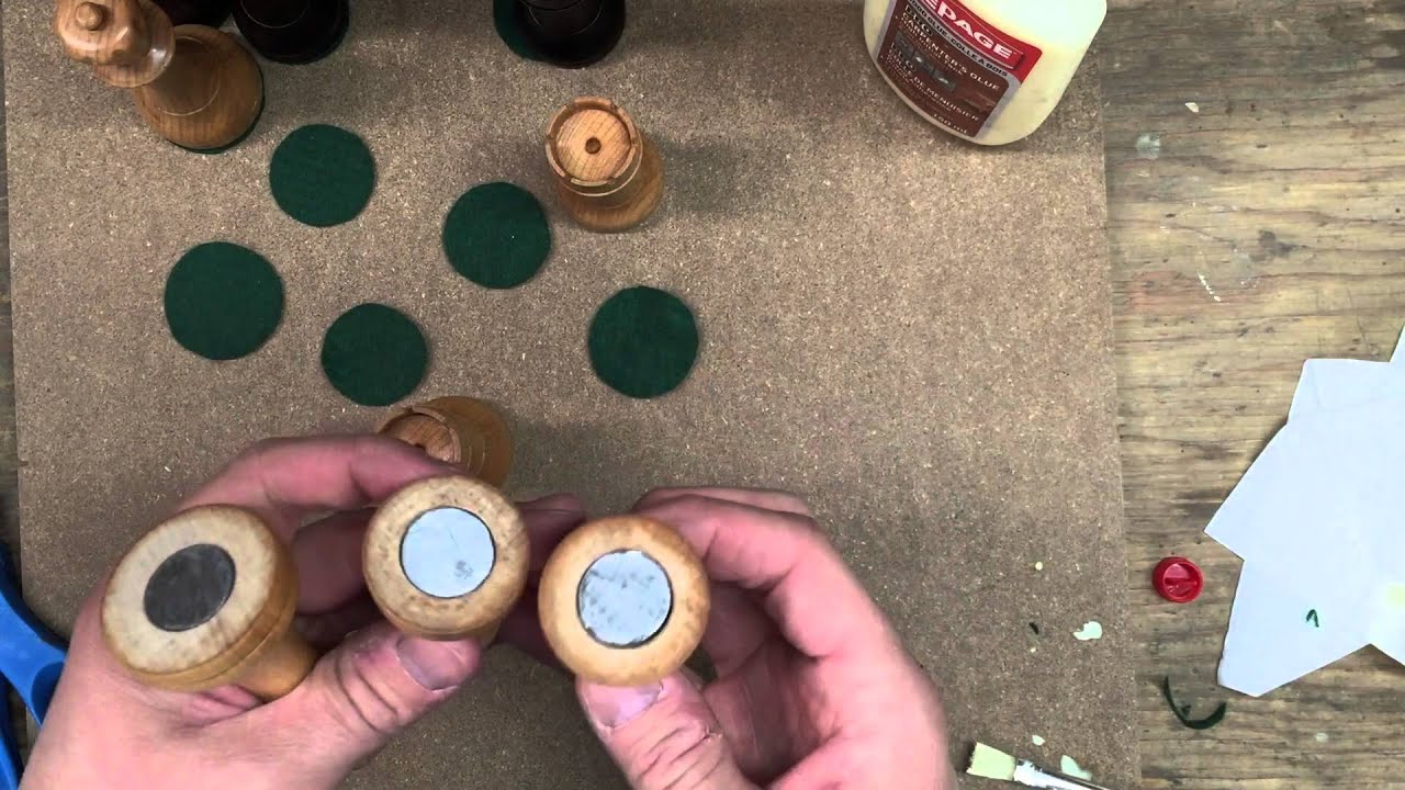 Woodturning chess set - FINAL - YouTube