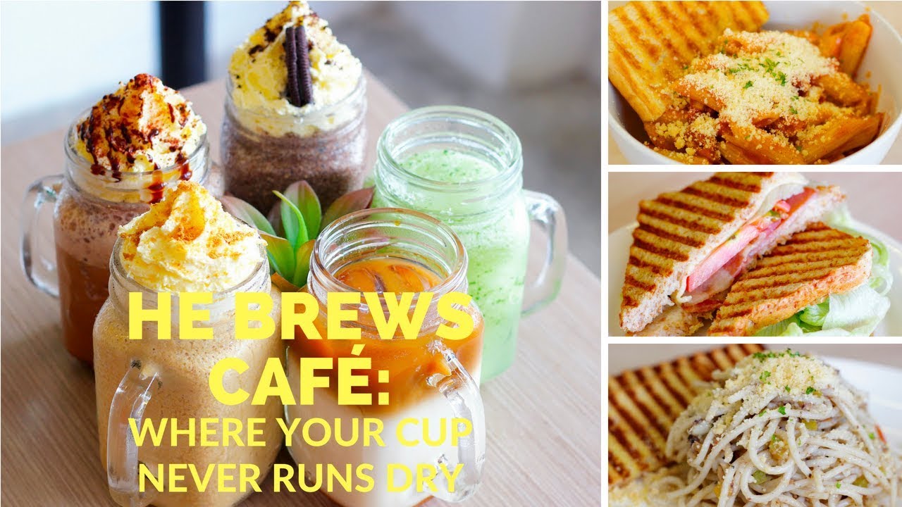 He Brews Café: Where Your Cup Never Runs Dry - YouTube