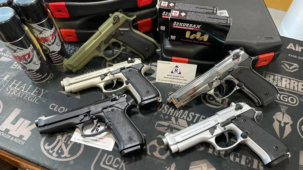 รีวิว ปืนแบลงค์กัน Retay Mod 92 บาเร็ตต้า 8/11/2023 - YouTube