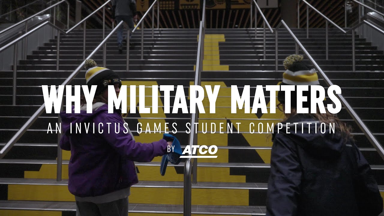 ATCO x Invictus: Why Military Matters Student Competition - YouTube