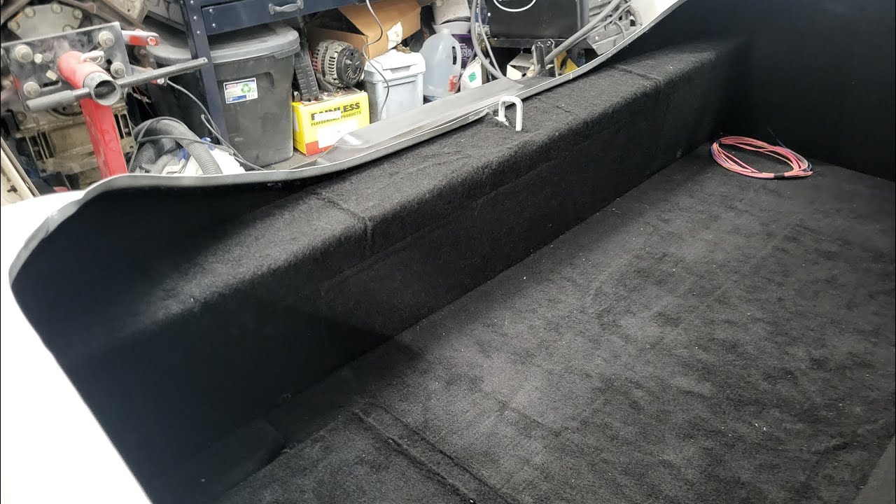 Part 4, Now the trunk enclosure is finished in the Monte Carlo/G-body ...