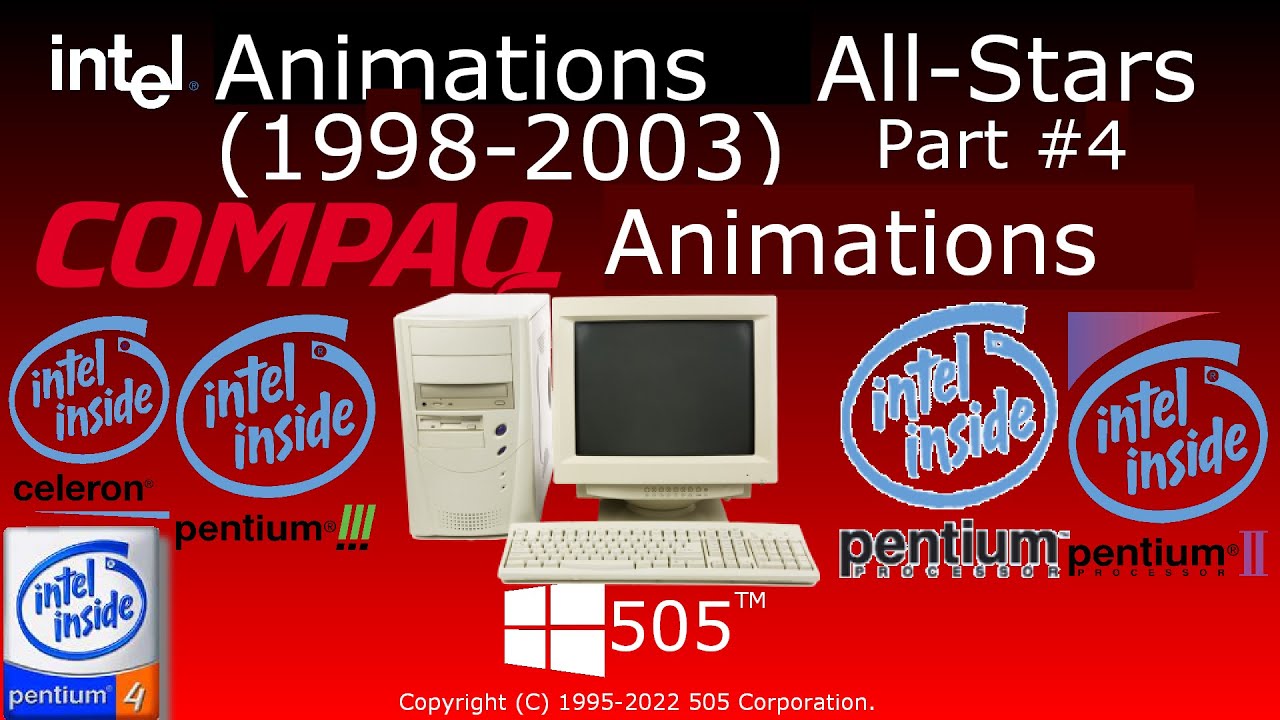 Intel Commercials All-Stars Part #4 | HP COMPAQ Computer Animations ...