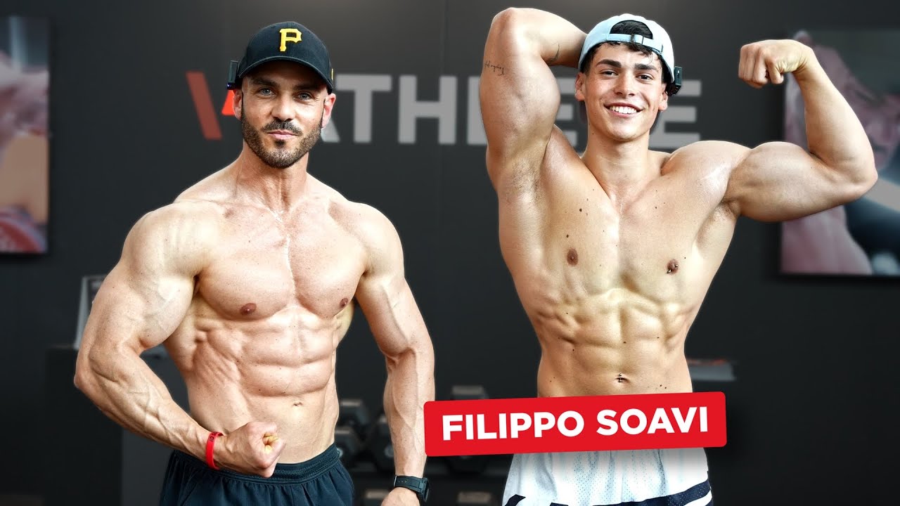 Allenamento SPALLE, SCHIENA, BICIPITI con Filippo Soavi - Rimini ...
